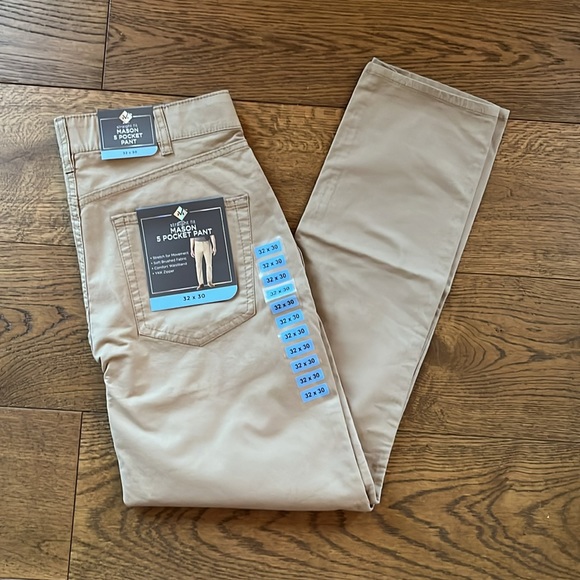 Member's Mark | Pants | New Members Mark Mens Mason Pants 32 X 3 Khaki ...